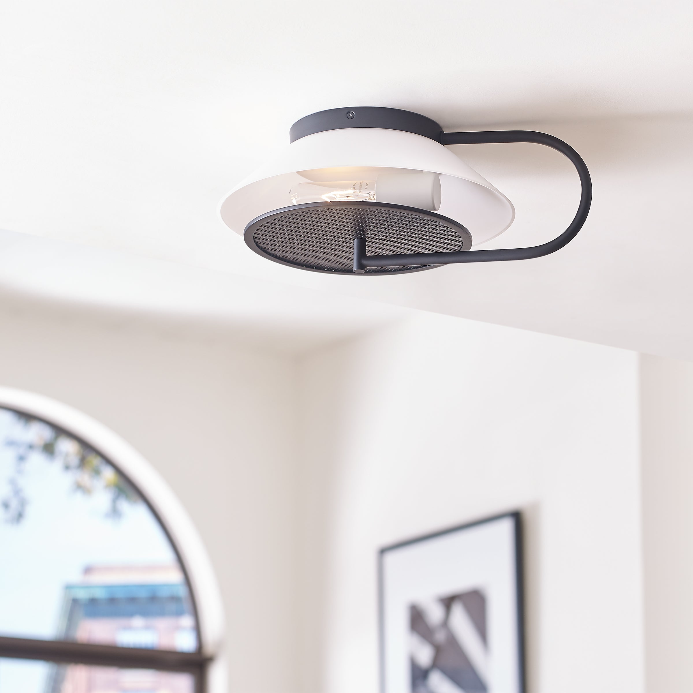 Visual Comfort Studio Semi-Flush Mount Lights | Elevated Ceiling ...