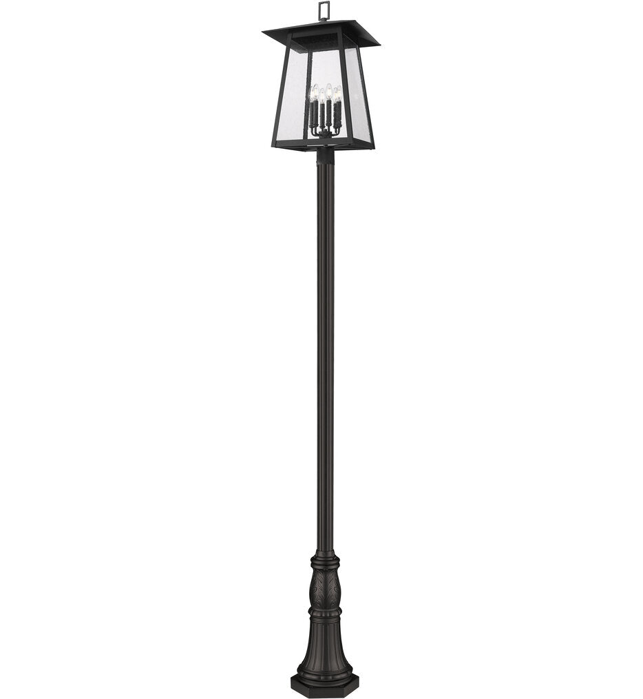 Z-Lite - 5015PHXXLR-518P-BK - Rainer 125.5" Outdoor Post Light – Lamps.com
