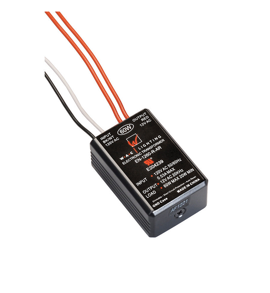WAC Lighting - EN-1260-R-AR - 12 Volt Max Electronic Transformer ...