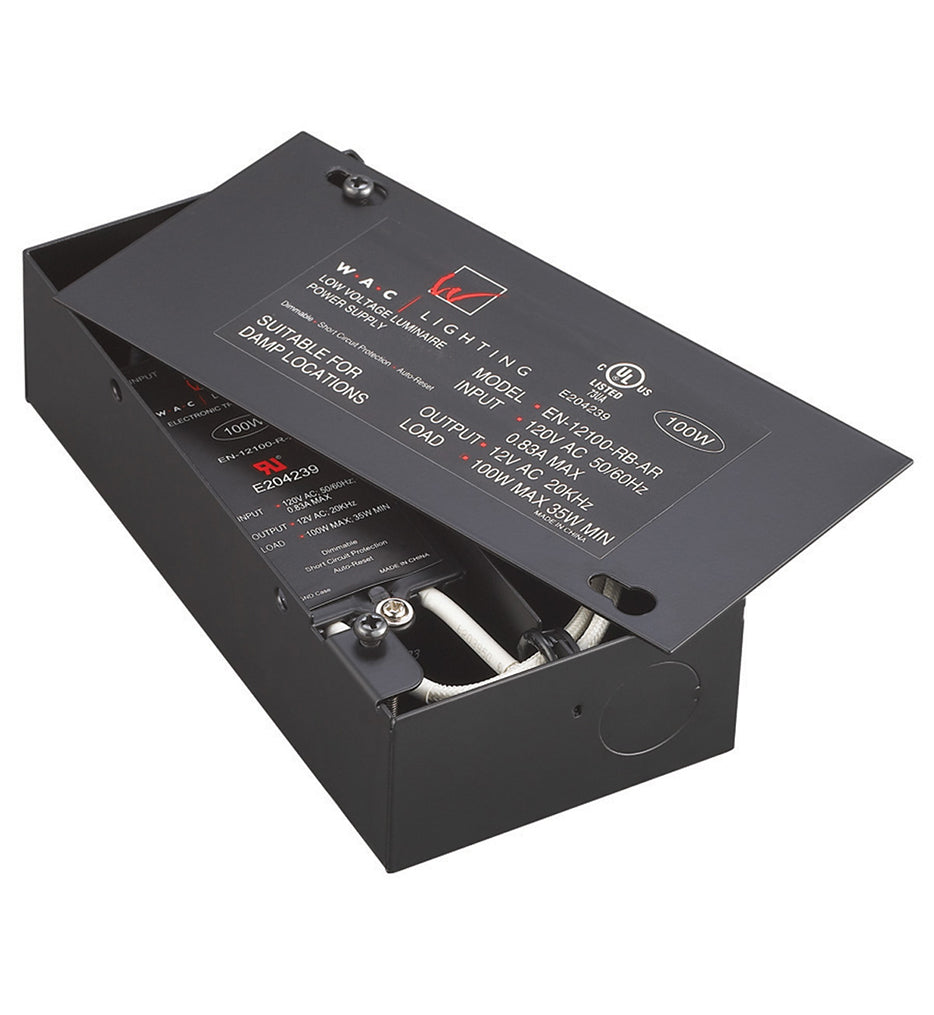 WAC Lighting - EN-12100-RB-AR - Enclosed Electronic Transformer – Lamps.com