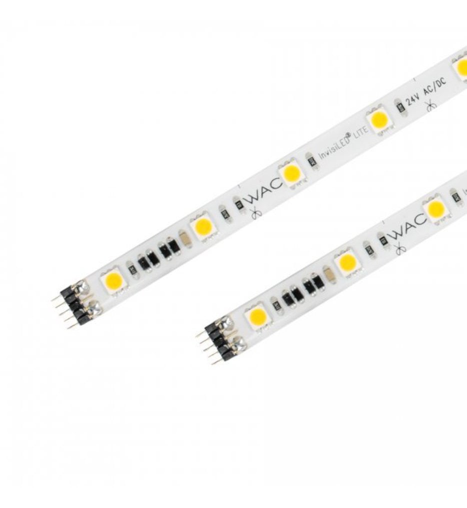 WAC Lighting - LED-T24P-5-WT - InvisiLED PRO 5" Tape Light Soft White ...