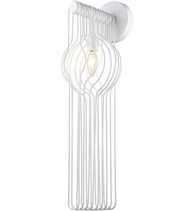 Z-Lite - 801-1SL-WH - Contour 24.5" Wall Sconce – Lamps.com