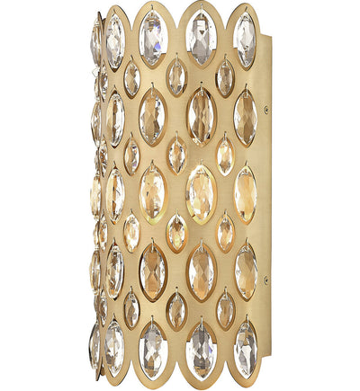 Z-Lite - 822-2S-HB - Dealey 13.75" Wall Sconce – Lamps.com