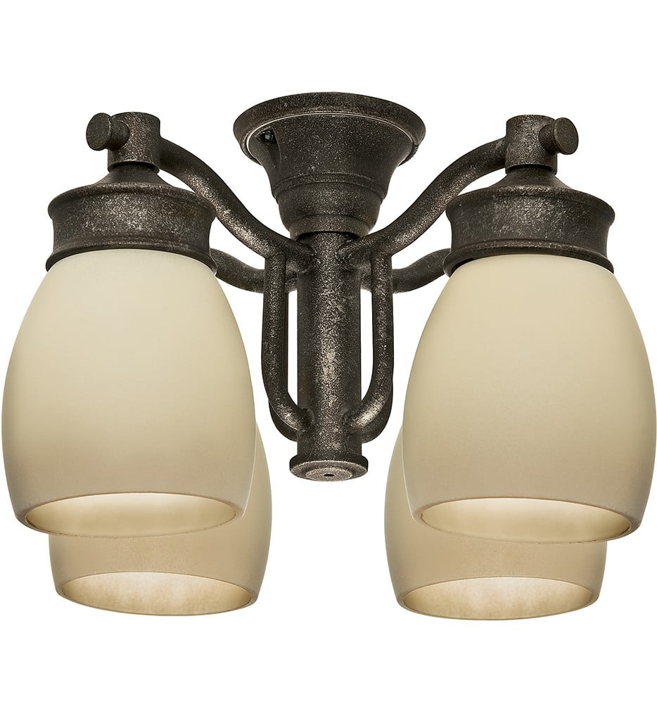 Casablanca Fan Company - 99087 - Outdoor FourLight Aged Bronze Fixture ...