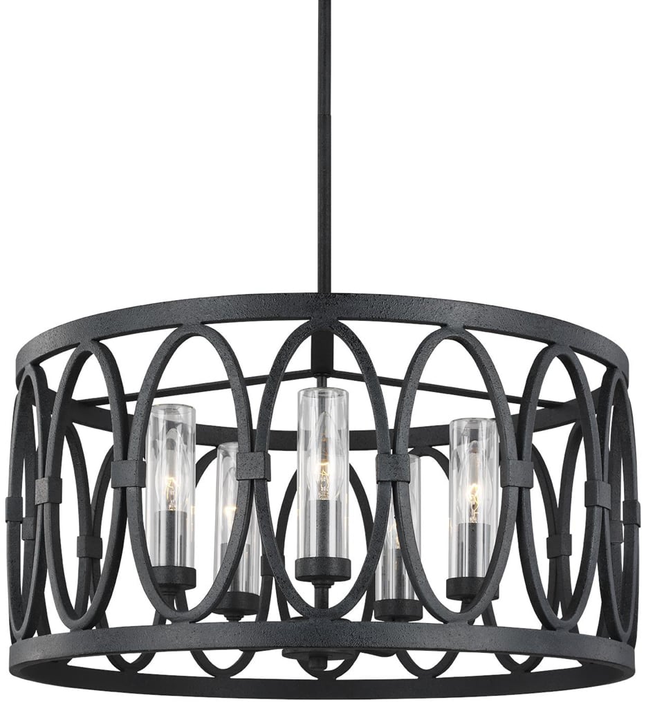 Visual Comfort Studio - OLF3222/5DWZ - Patrice 21" Outdoor Pendant ...
