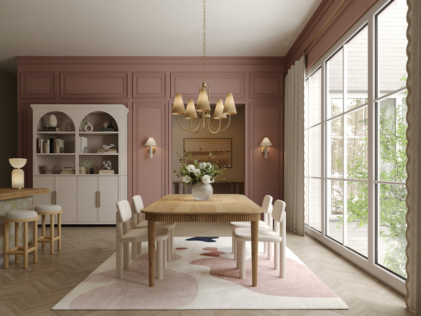 Jonathan Y - Nicole 14.25" Semi-Flush Mount – Lamps.com