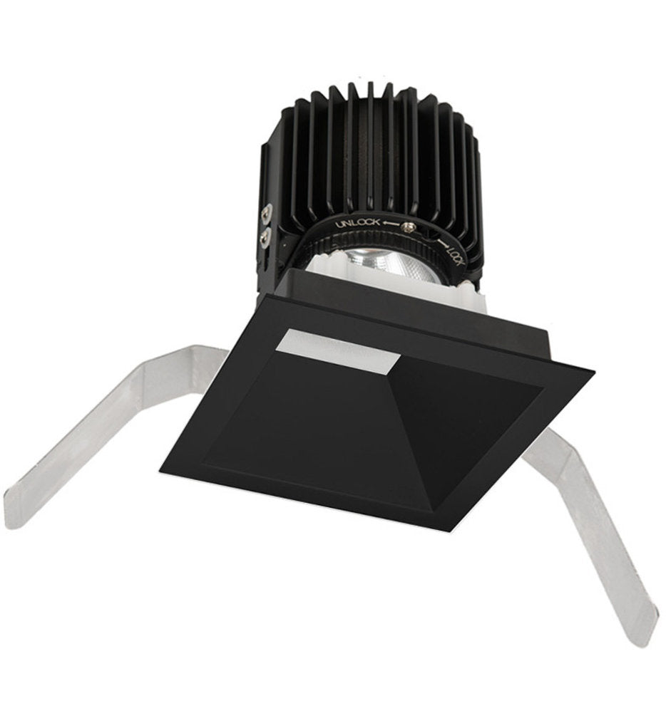 WAC Lighting - Volta LED Flood Beam Square 4.5" Recessed Trim – Lamps.com