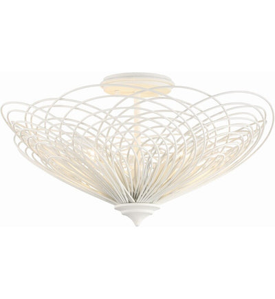 Crystorama - Doral 19" Semi Flush – Lamps.com