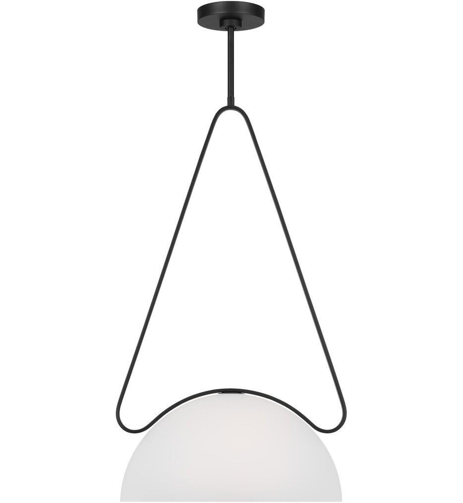Visual Comfort Studio - KP1161MBK - Kelly Wearstler - Nido 15" Pendant ...