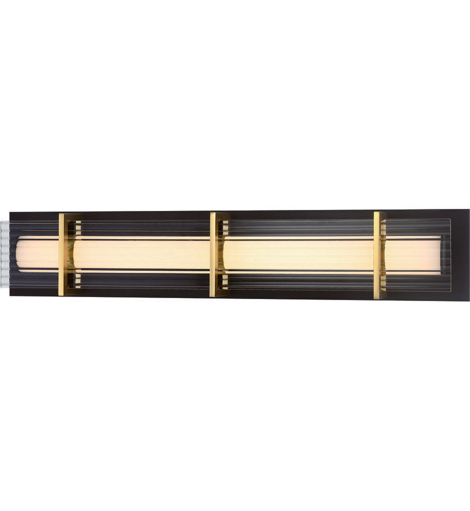 George Kovacs - P1513-707-L - Midnight Gold 27.38" Bath Vanity Light ...