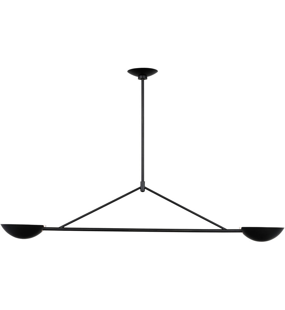 Visual Comfort Studio - EC1292AI - Nevel 49" Chandelier – Lamps.com